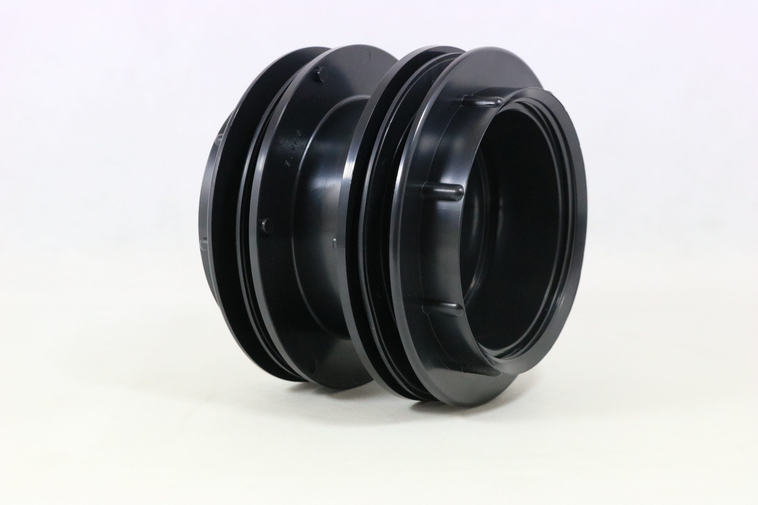 Double Sided 110mm/4" Threaded Tank Connector (Short) - Eco Filtration